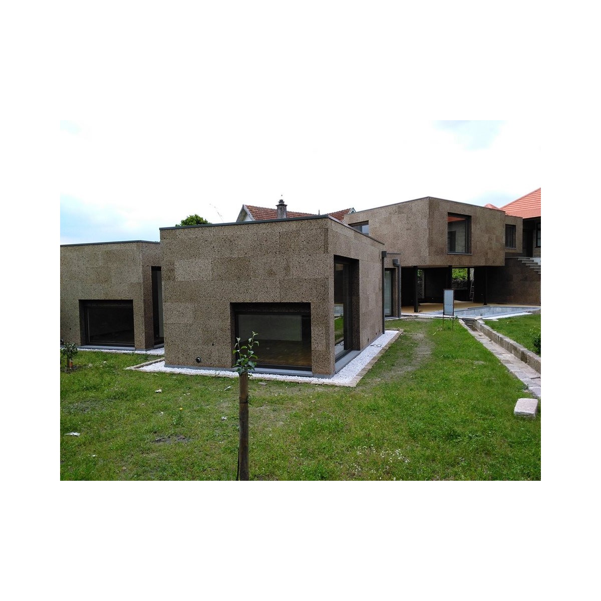 Insulation panel expanded cork | insulation cladding system in wiew